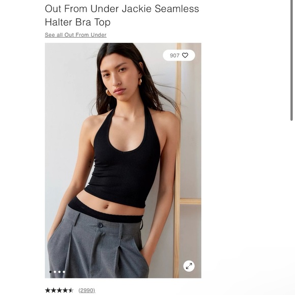 Urban Outfitters | Tops | Urban Outfitters Out From Under Halter Top ...